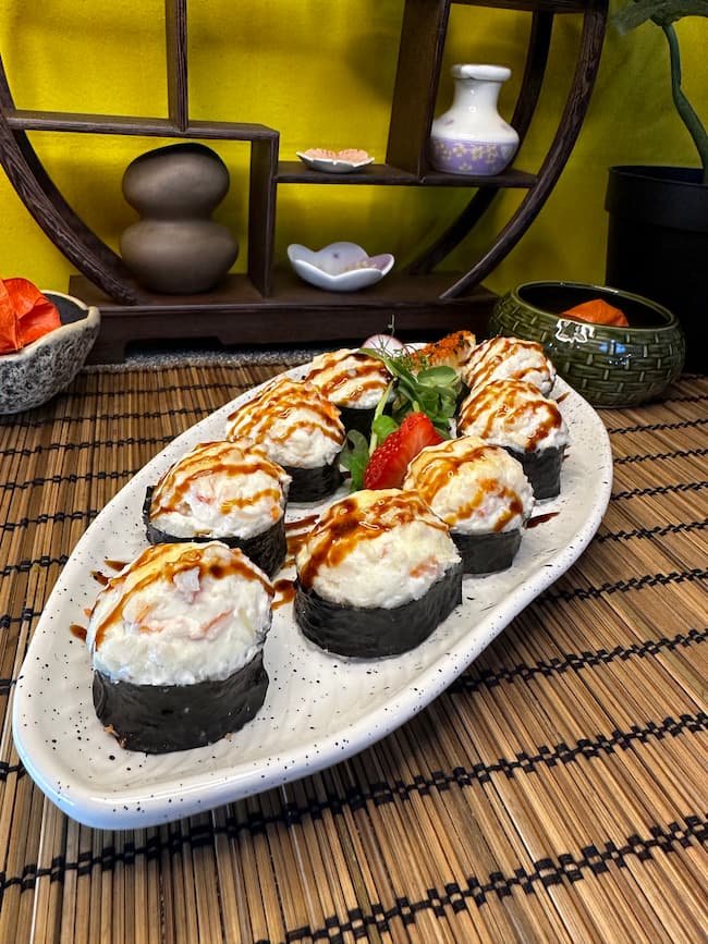 Grilled Shrimp Roll 275g • Char-Grilled Delight • Minami Edinburgh Sushi