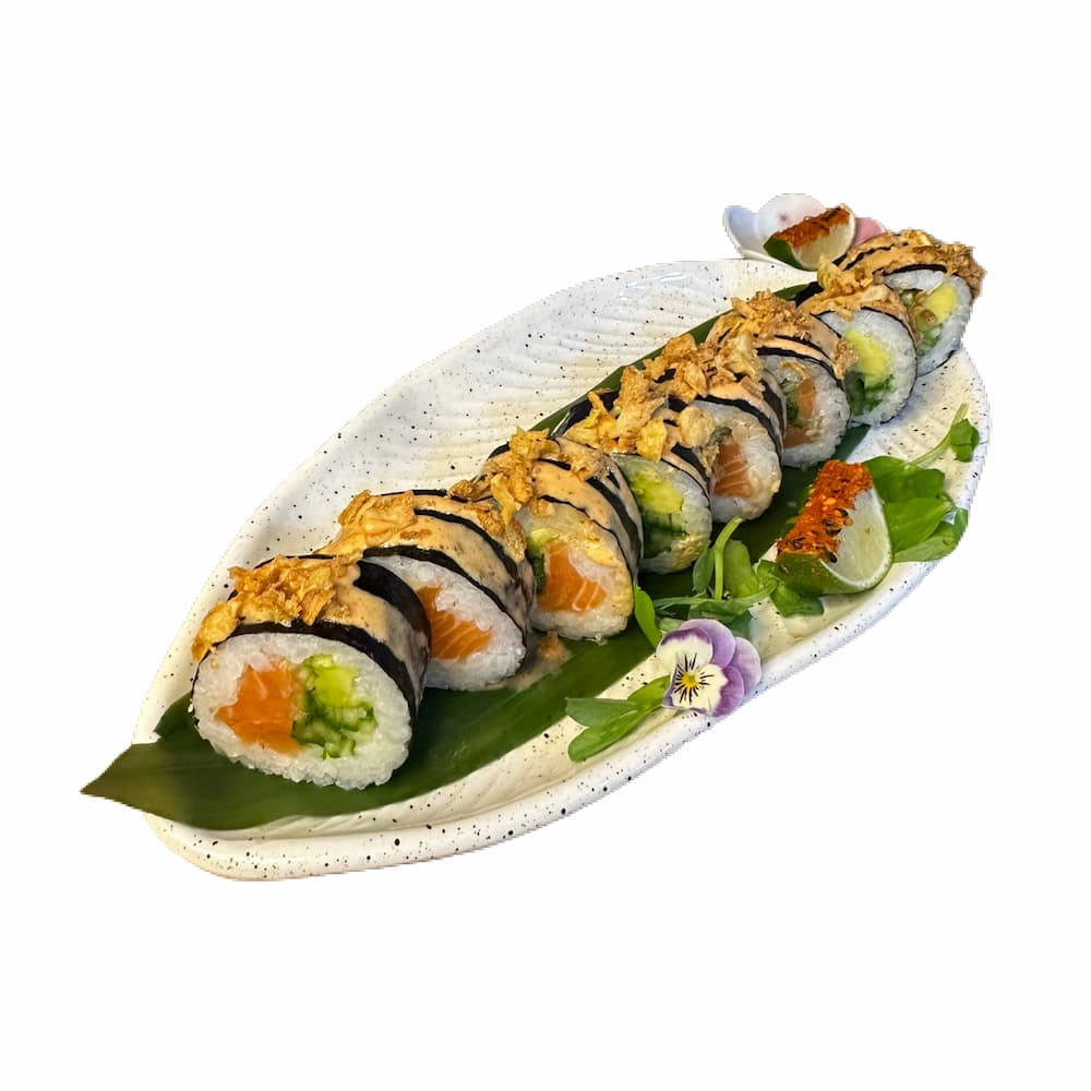 Futomaki Salmon 210g • Sushi Roll Extravaganza • Minami Edinburgh Sushi