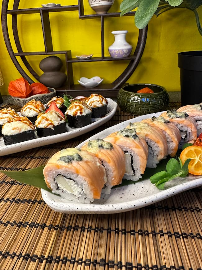 Edinburgh Sushi Rolls • Japanese Artistry • Minami Sushi